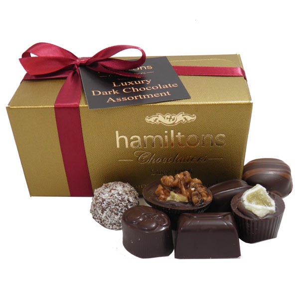 Luxury Dark Chocolate Selection Box | 16 Handmade Treats - Hamiltons ...