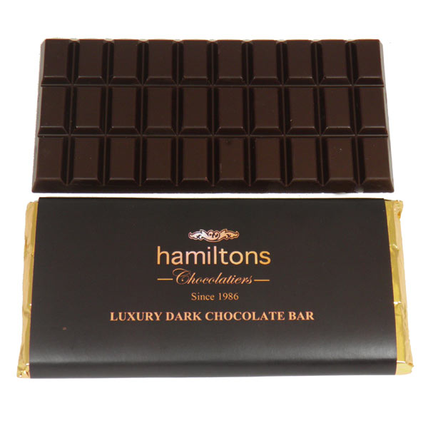 Exquisite Belgian Dark Chocolate Bar | Hamiltons Chocolates UK