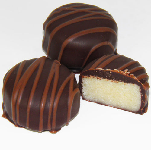 Luxurious Dark Chocolate Covered Marzipan Treat | Hamiltons Chocolates UK