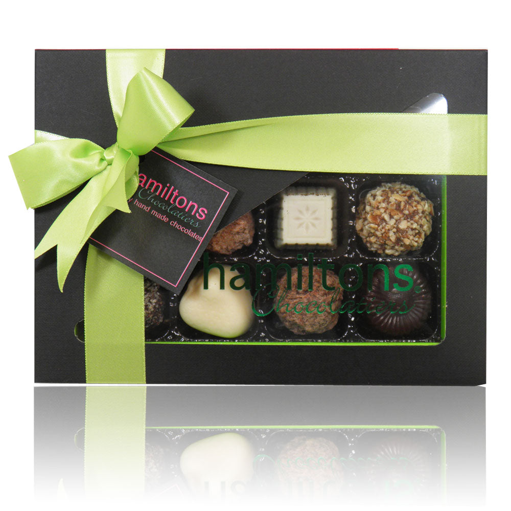Green & Black's Luxury Handmade Chocolate Box - 12 Pieces | Hamiltons ...