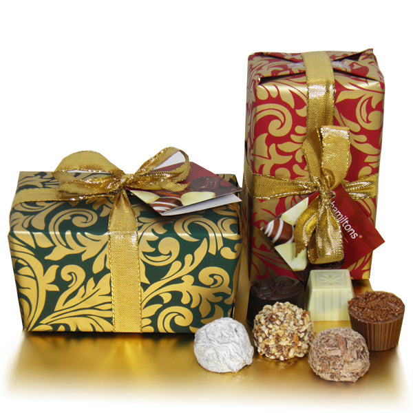 Luxury 12-Piece Christmas Ballotin | Handmade Delights | Hamiltons ...